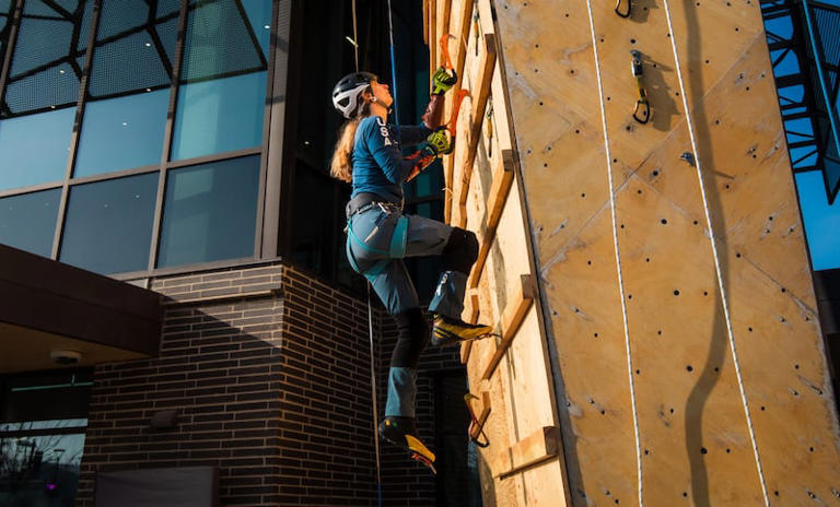 How to scale Millcreek City Hall on nation’s largest dry-tooling wall