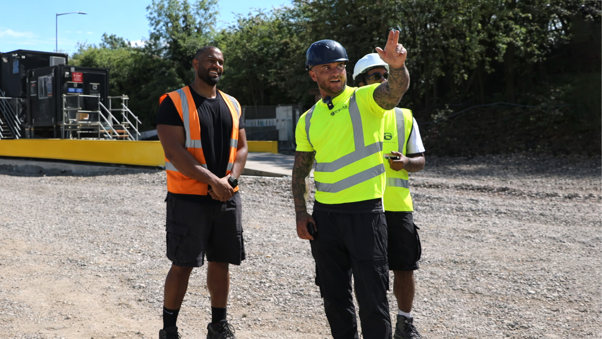 Collaborative project work at the Asheville yard