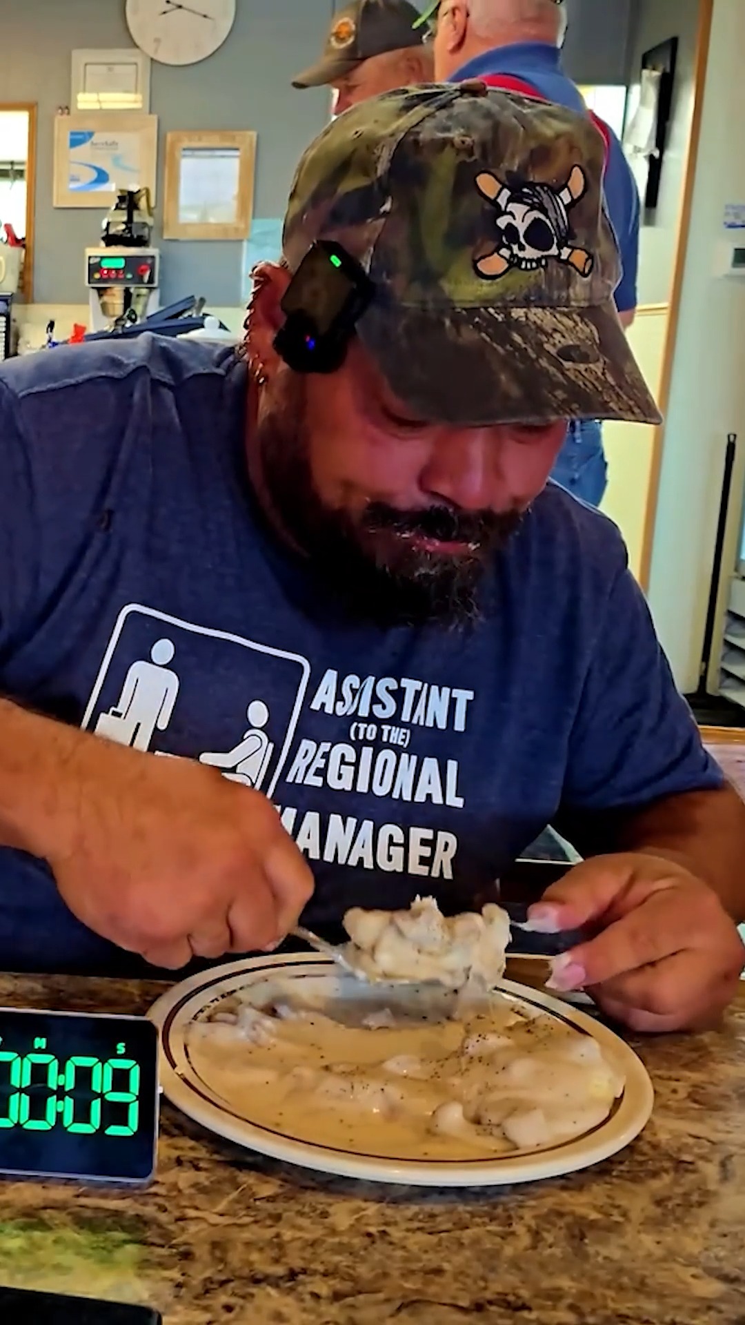 They picked the meal… I brought the speed