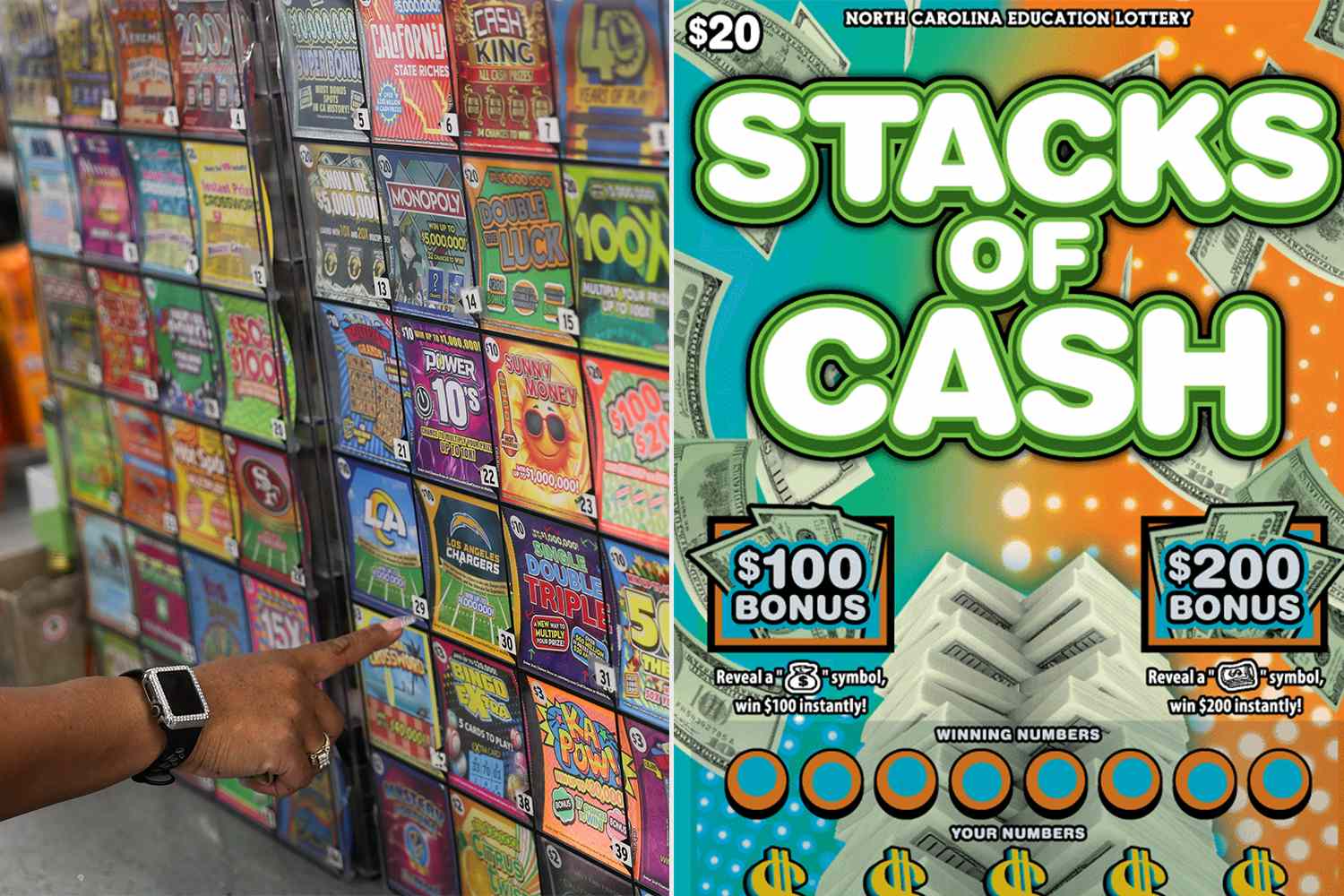 Woman 'jumped for joy' after winning big lottery prize from a $20 ...