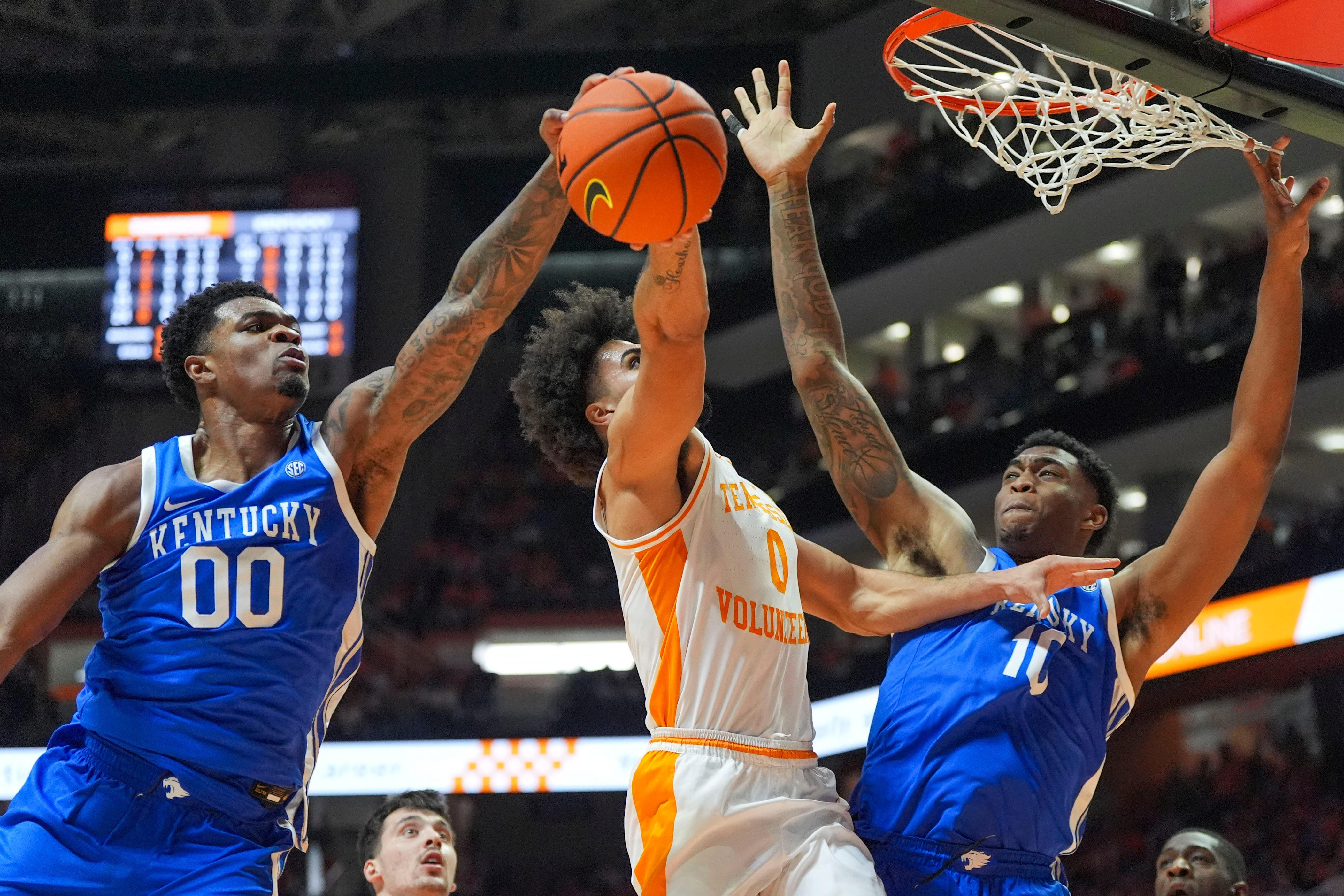 Kentucky vs Tennessee score, UK basketball game highlights