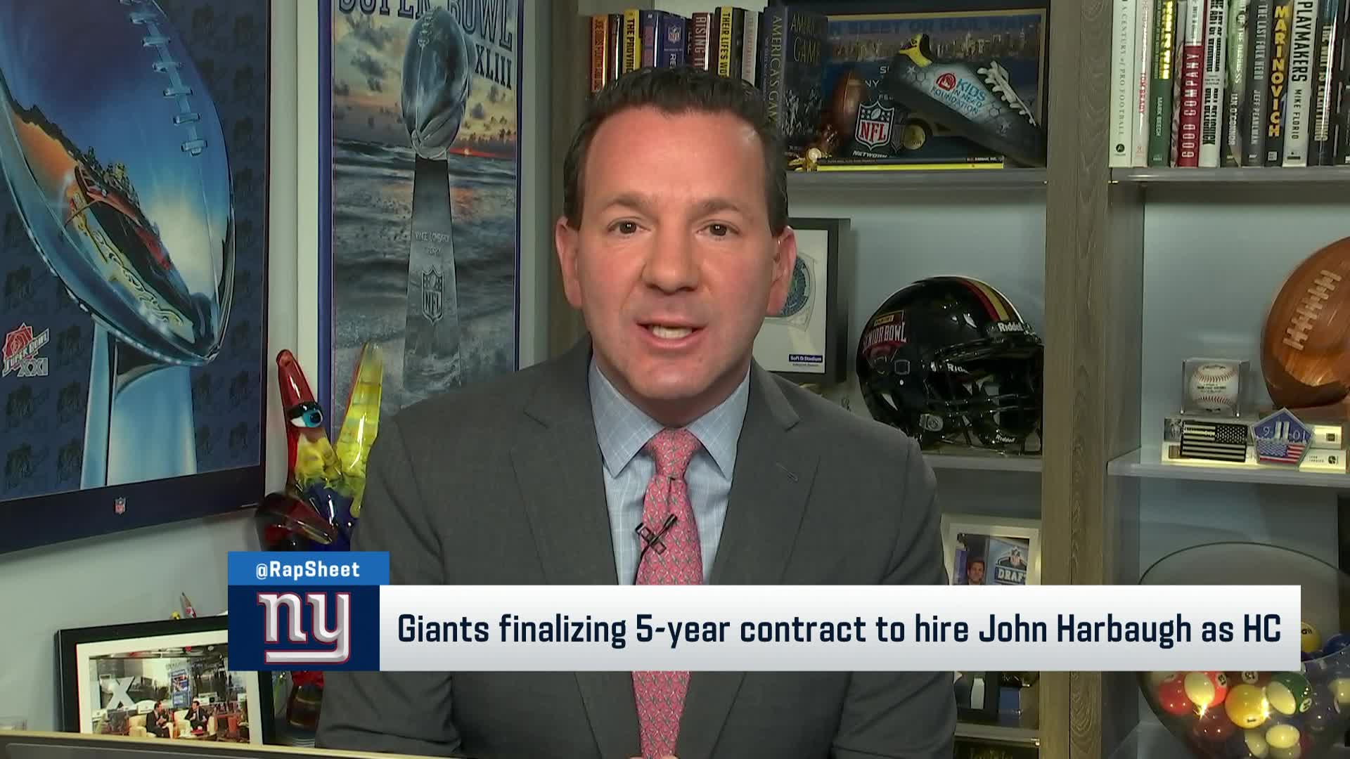 Kyle Van Noy on John Harbaugh becoming Giants' new HC 'NFL GameDay Morning'