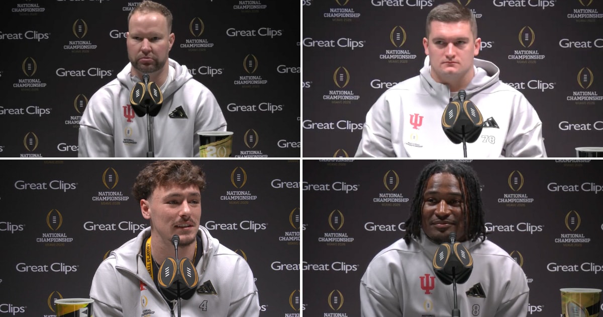 National championship Q&A: Indiana coaches, players preview title clash ...
