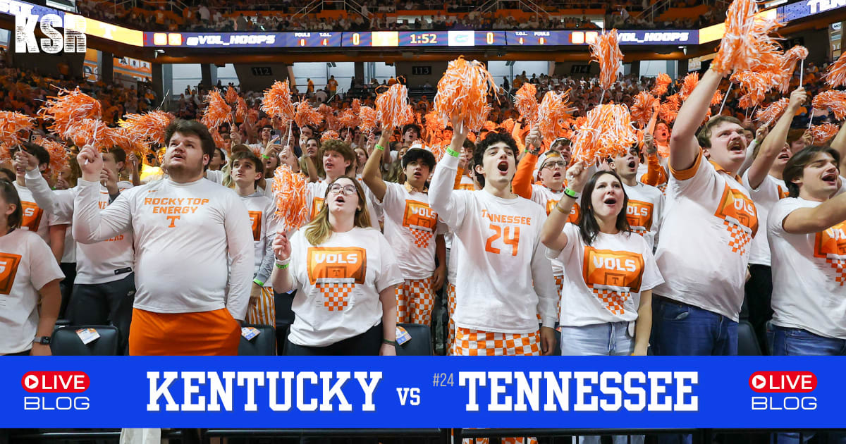 Live blog: Kentucky at No. 24 Tennessee