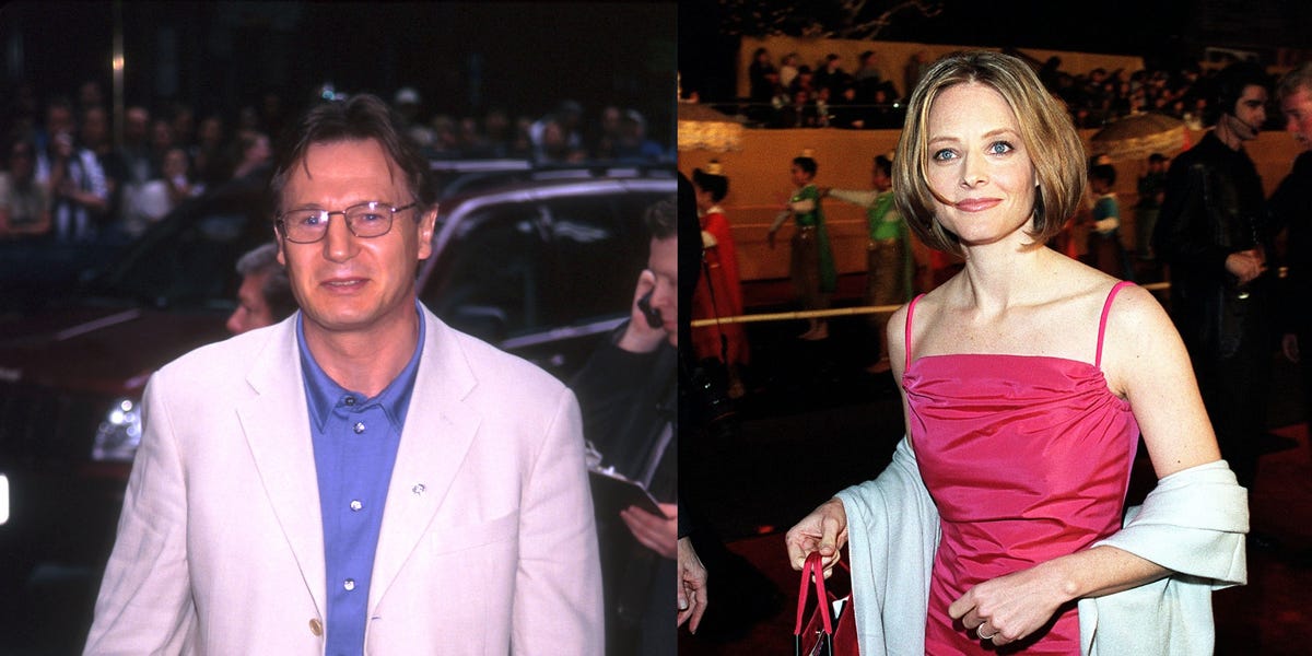 Jodie Foster (63), sobre su relación con Liam Neeson (73) en 1994: "No ...