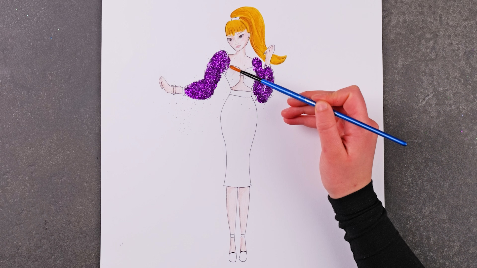 Les croquis de mode chic inspirent la créativité