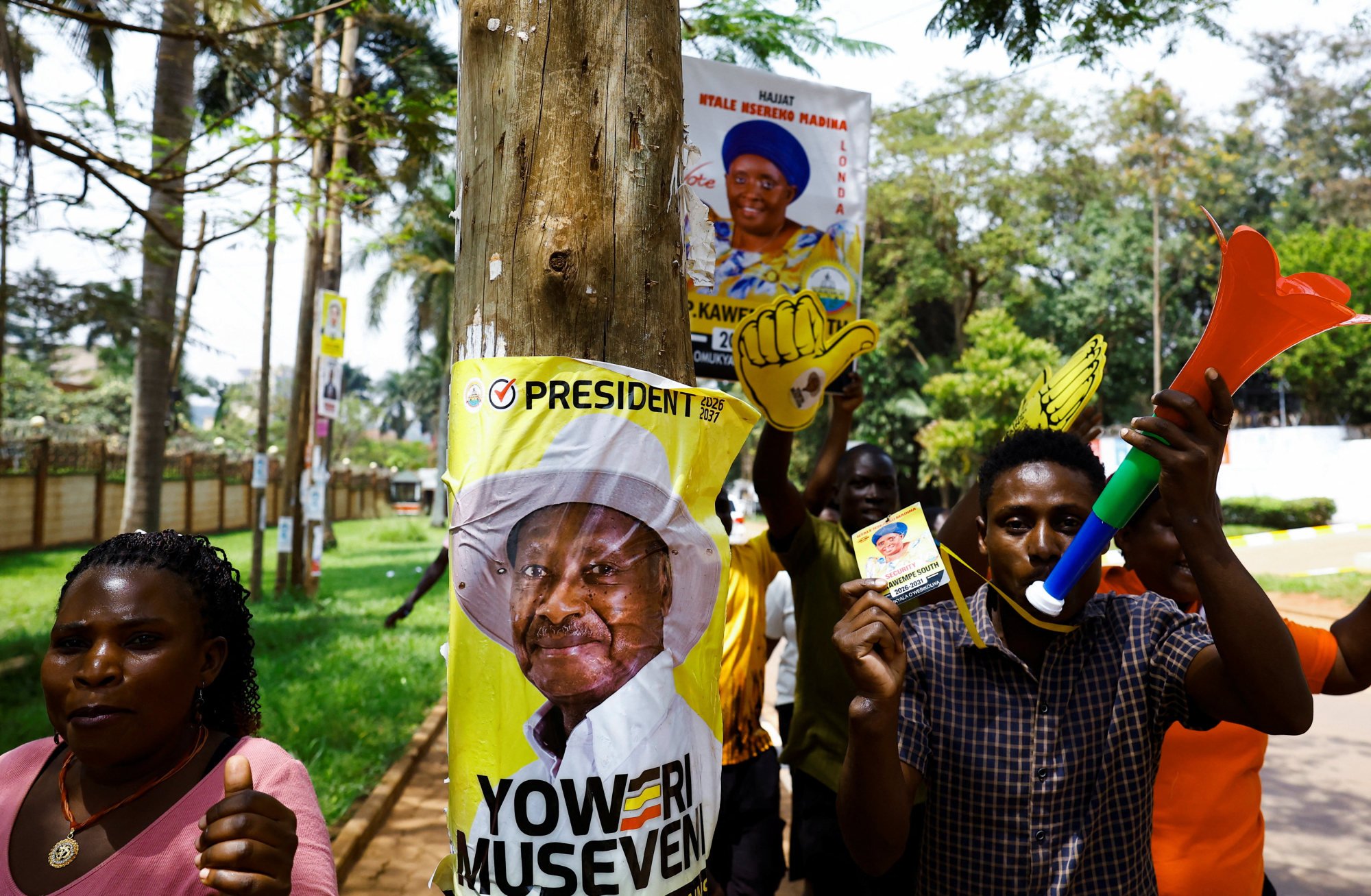 Uganda’s President Yoweri Museveni wins seventh term in election marred ...
