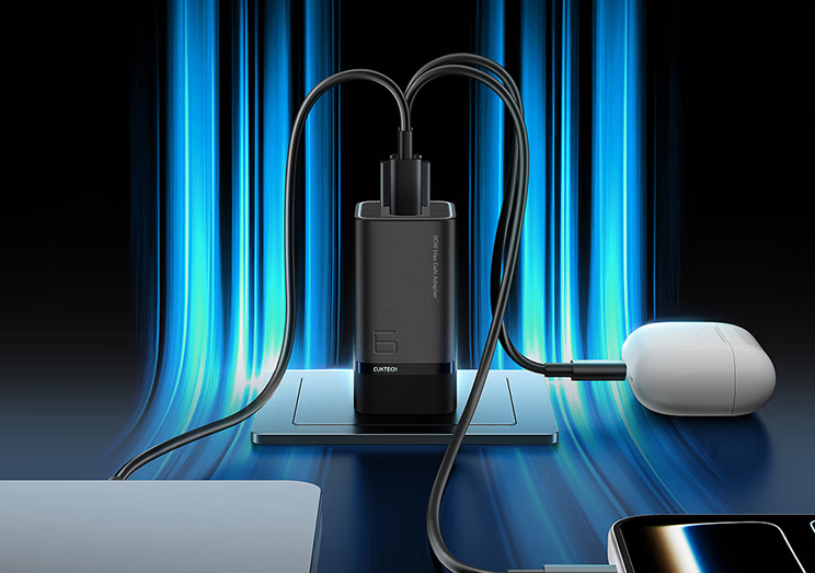 Cuktech 6 mini GaN charger launched with 90W output, triple ports ...