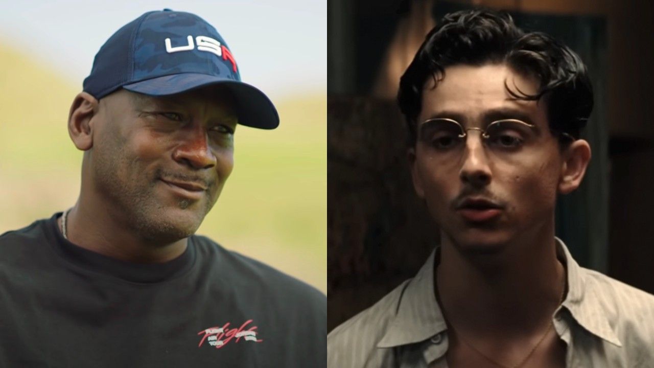 I did not see Timothée Chalamet name-dropping Michael Jordan when ...