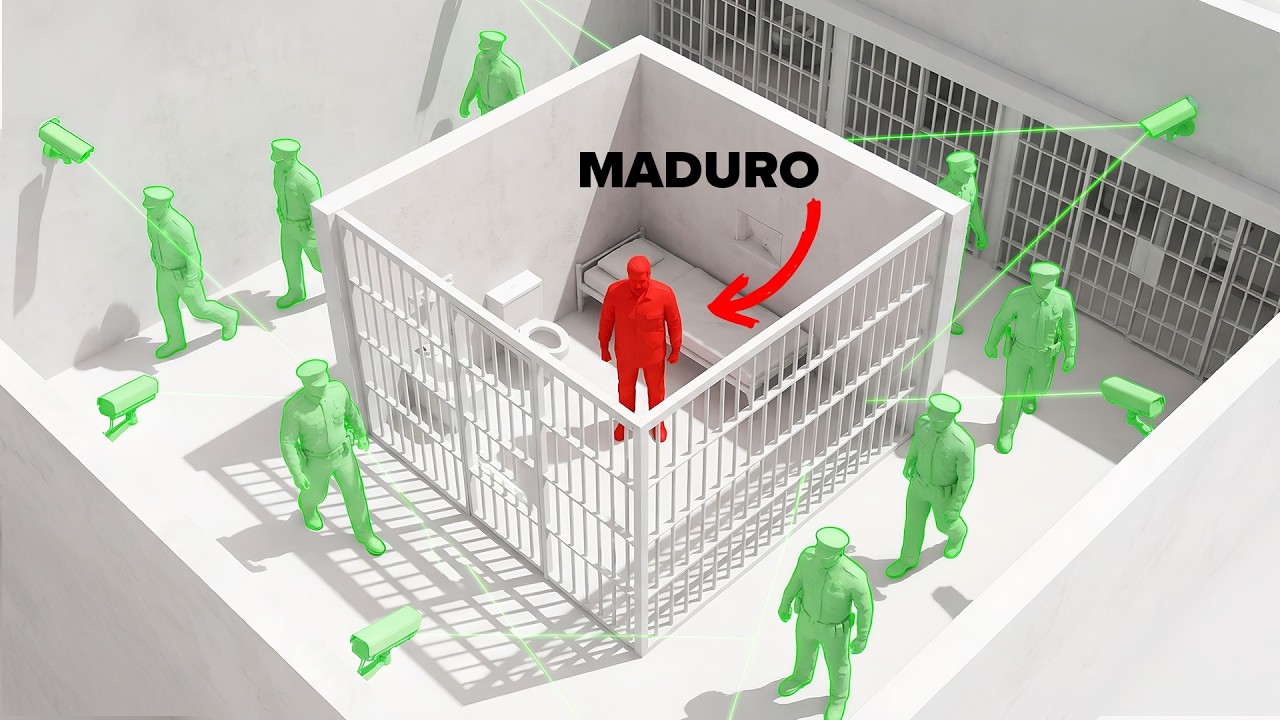 How insane is Maduro's prison cell security?