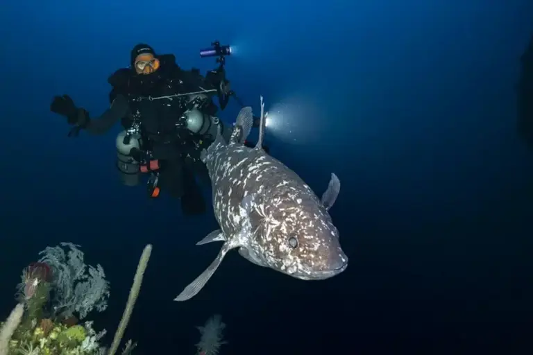 Divers capture rare footage of a “living fossil” 145 meters below the ...