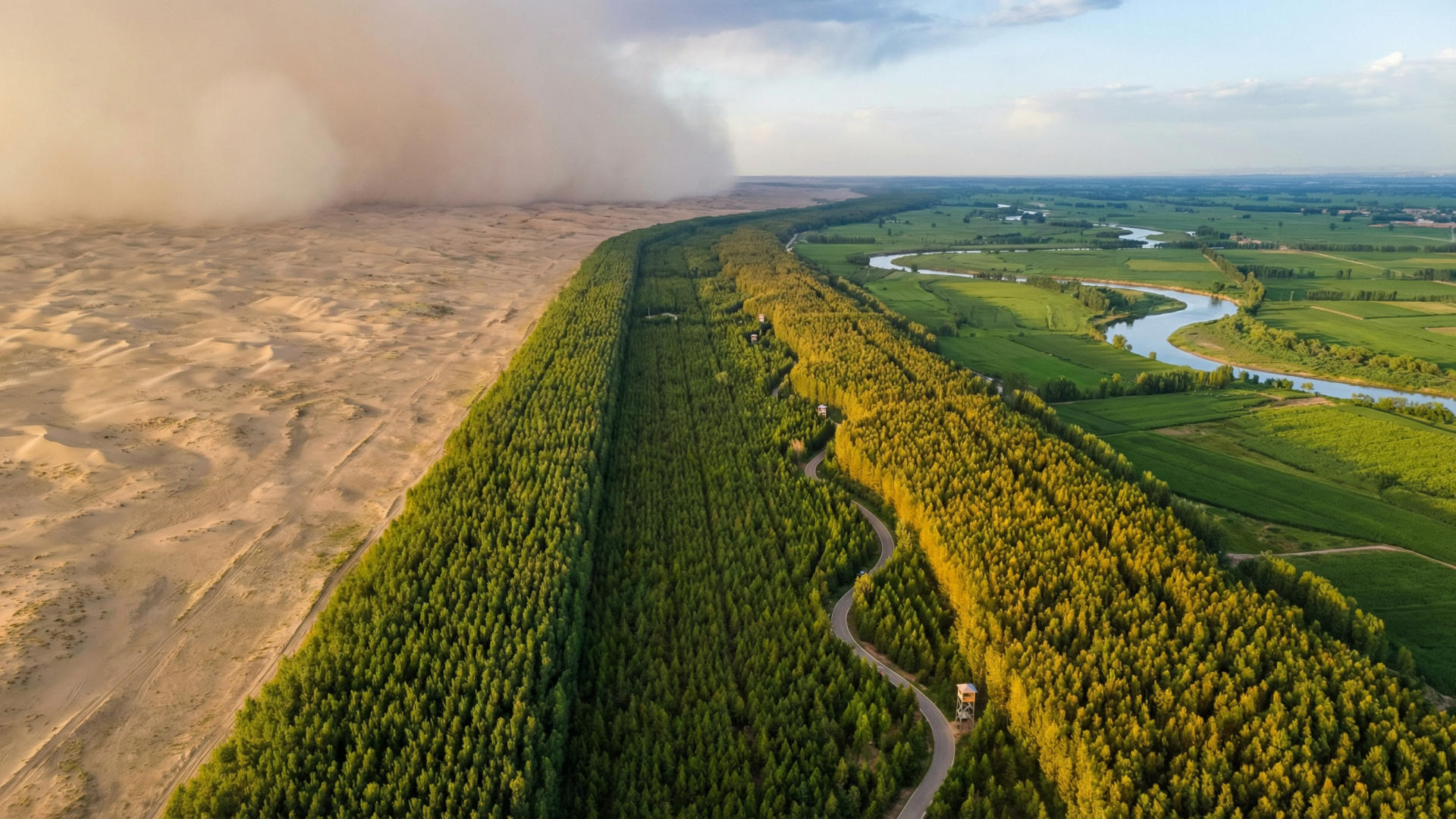 Inside China’s Great Green Wall, the 72-year plan to stop a desert from ...