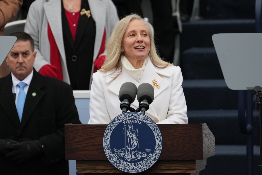 Watch: Spanberger sworn in as Virginia’s 75th governor at historic ...