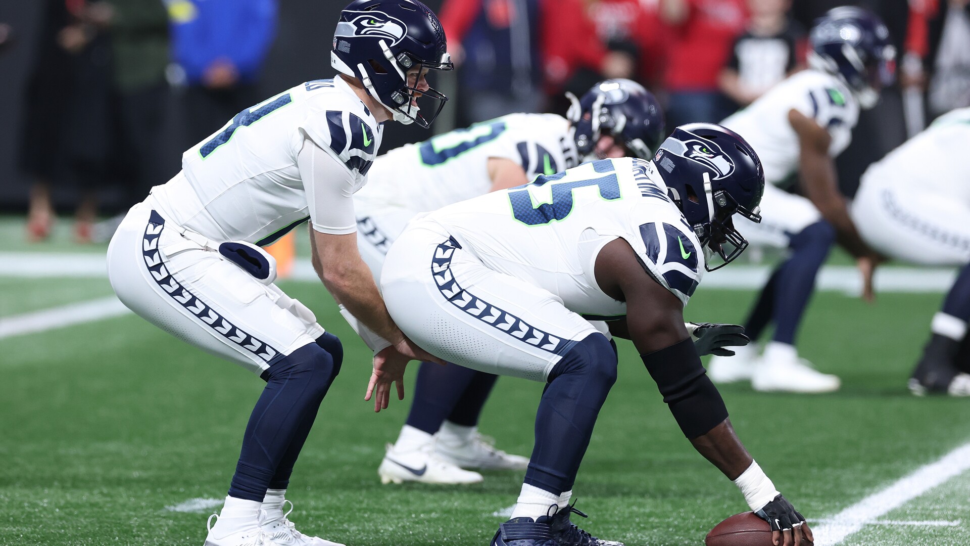 Sam Darnold hasn't thrown since injuring his oblique on Thursday