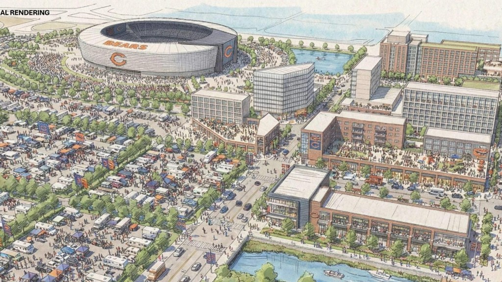 Battle for new Bears stadium heats up with Gary, Ind., proposal