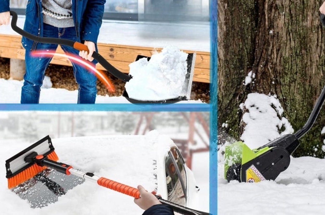 Snow removal tools older adults said were easy to use