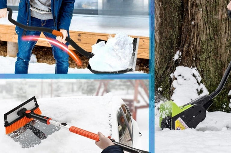 Snow removal tools older adults said were easy to use