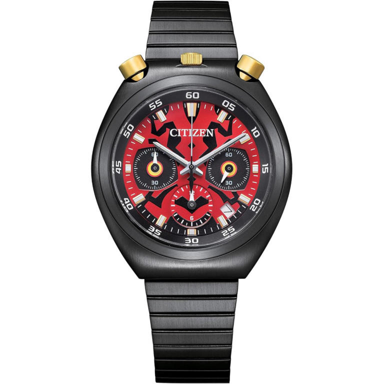 Amazon is selling a $395 Citizen Star Wars Darth Maul watch for $155 in ...