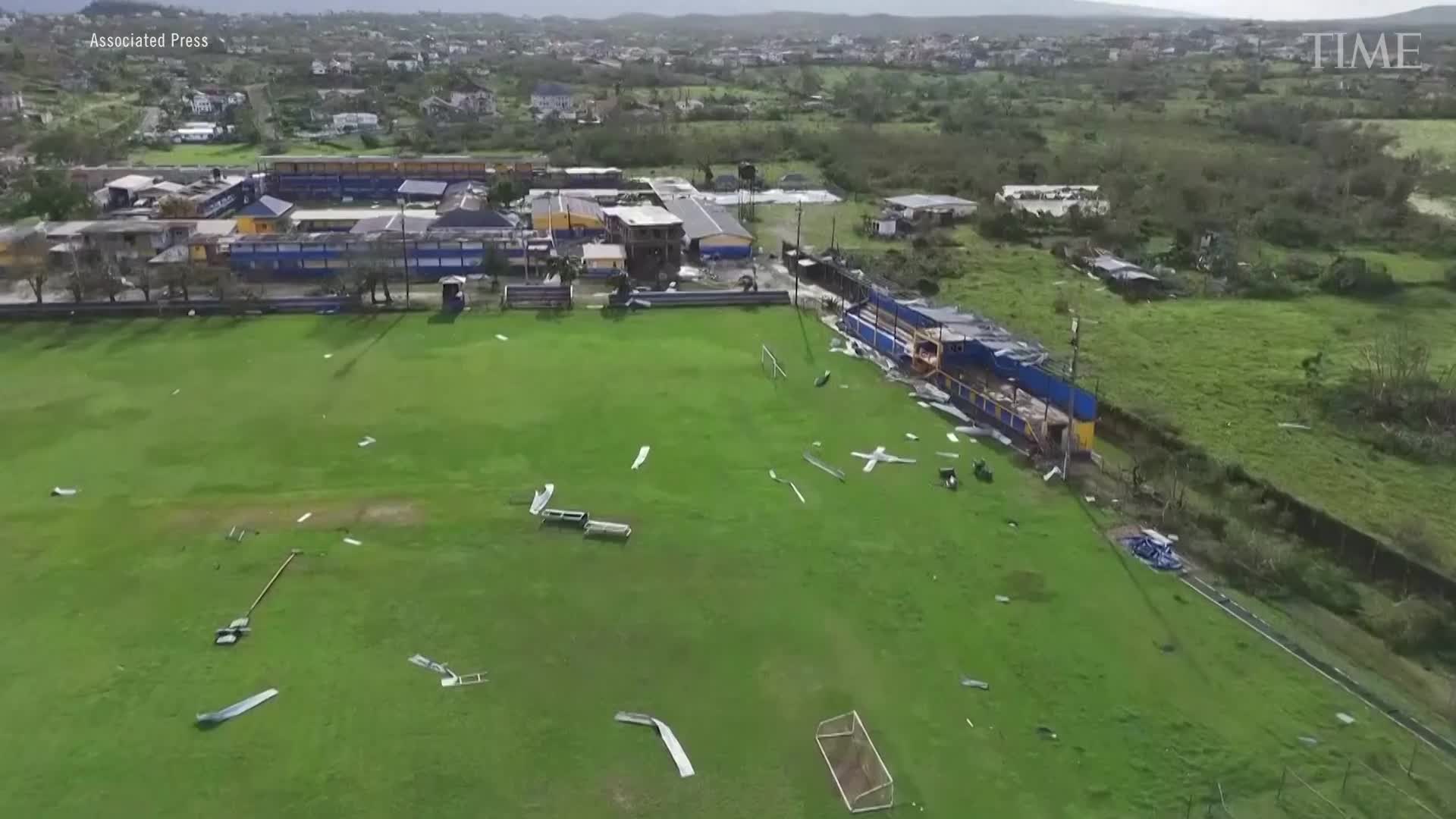 Watch: Aerial view of devastation caused by hurricane in Jamaica