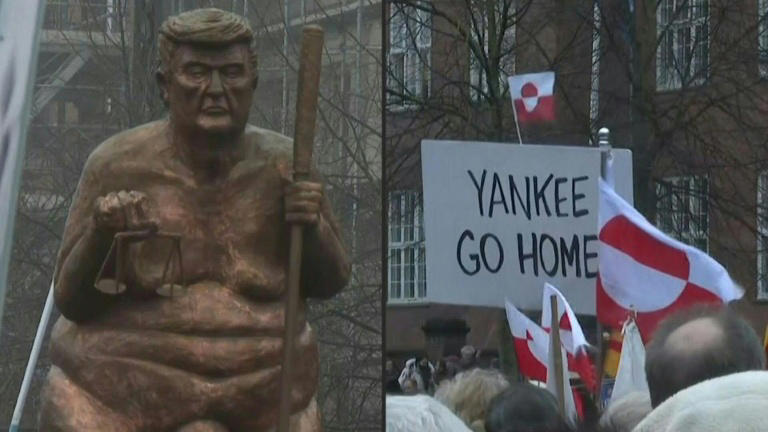 Greenland protesters tell Trump to keep US hands off Arctic island