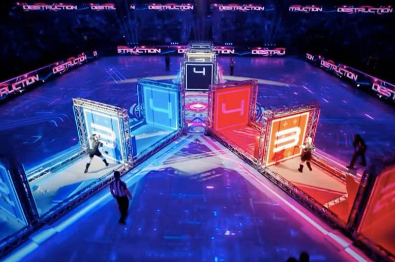 Gladiators' Bradley and Barney Walsh abruptly halt show minutes in for ...