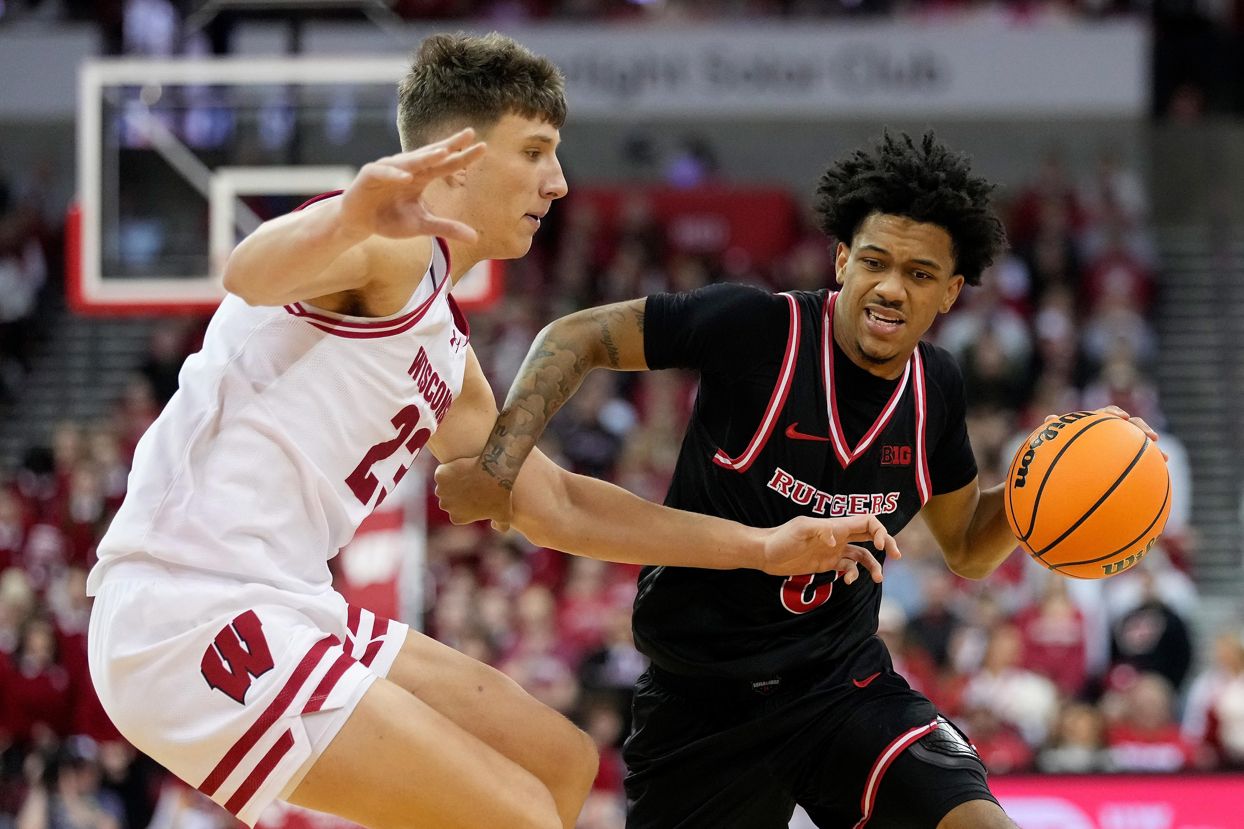 Rutgers basketball's red-hot 2nd half not enough at Wisconsin