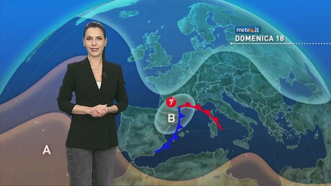 Meteo del 17 gennaio, 17.00