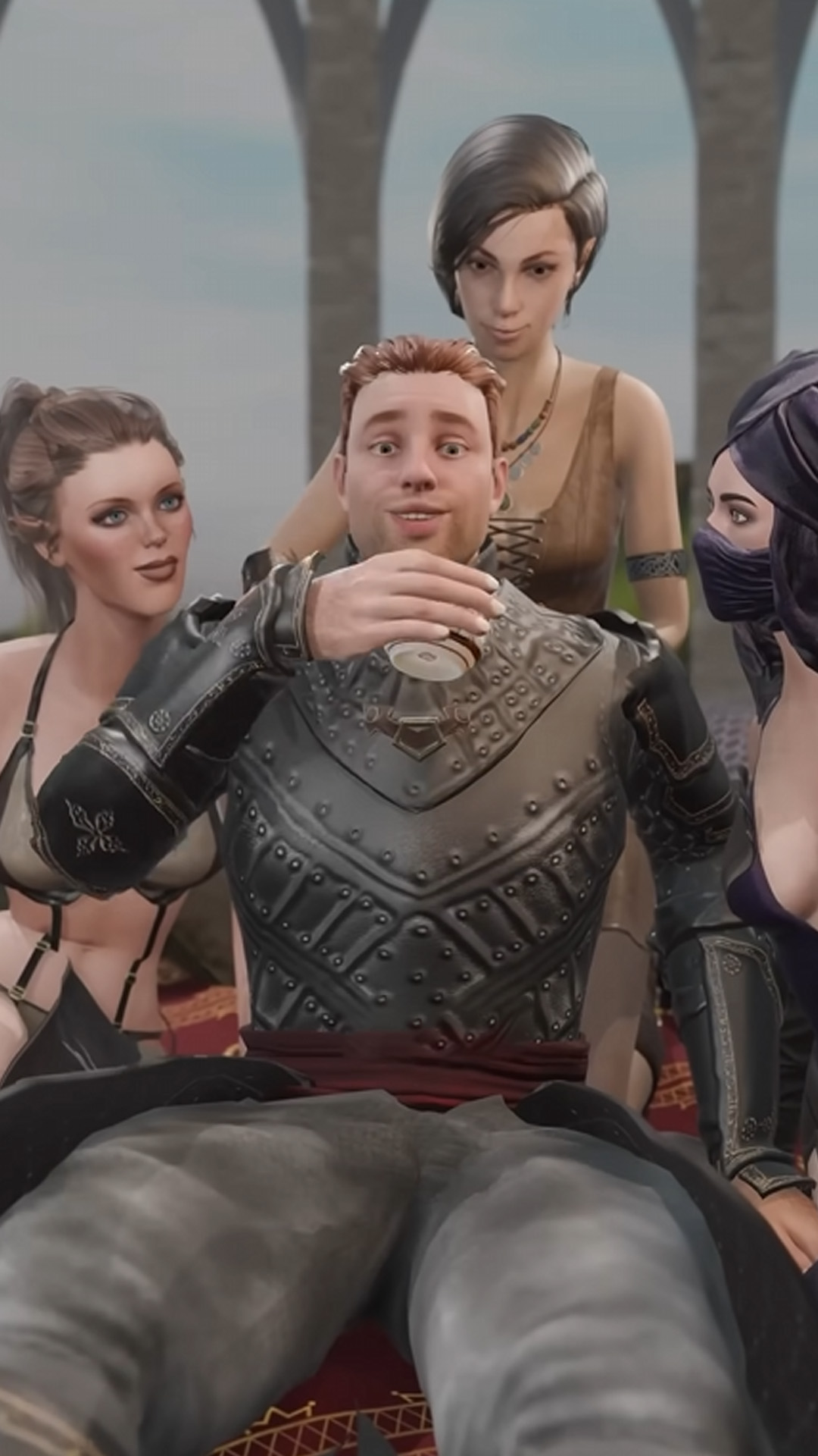 Why did they drink the strange tea