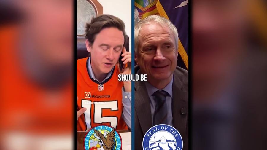 Mayors wager on Bills vs. Broncos playoff game