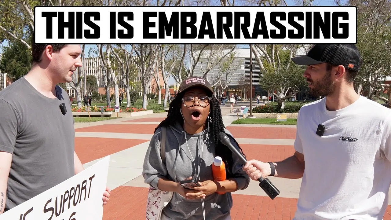 “Maybe your brain isn’t big enough” - Liberal college student tries ...