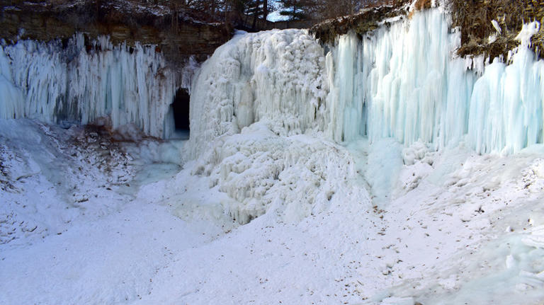 Minnesota's astonishing frozen falls are one of America's best winter ...
