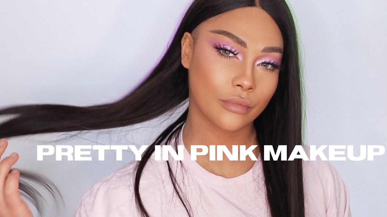Pretty in pink Valentines makeup | sonjdradeluxe