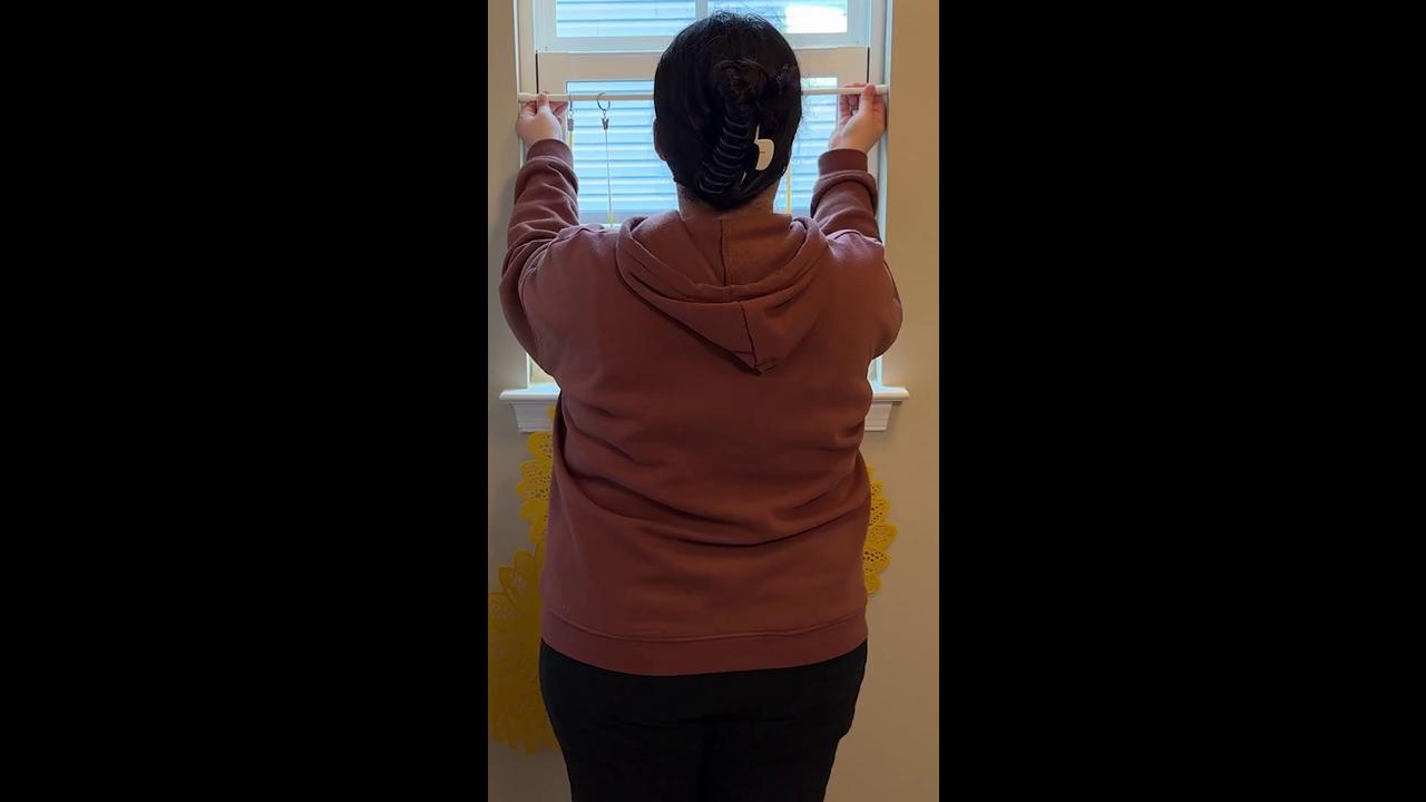 Grab some Walmart placemats for your window!