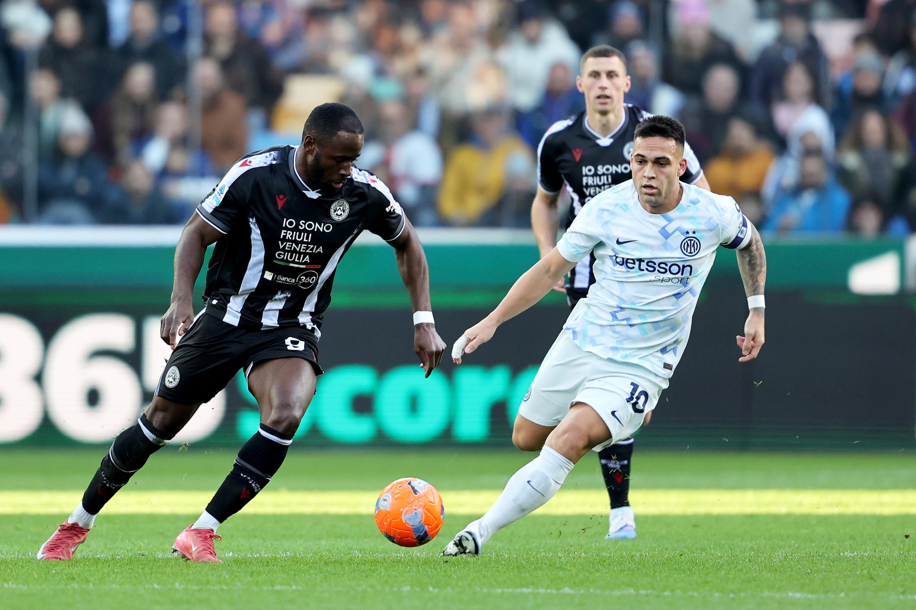 Calcio, Serie A Udinese-Inter 0-1