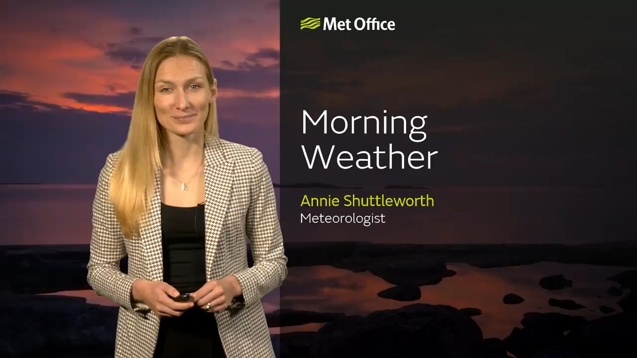 Met Office Saturday morning weather forecast 10/09/2025