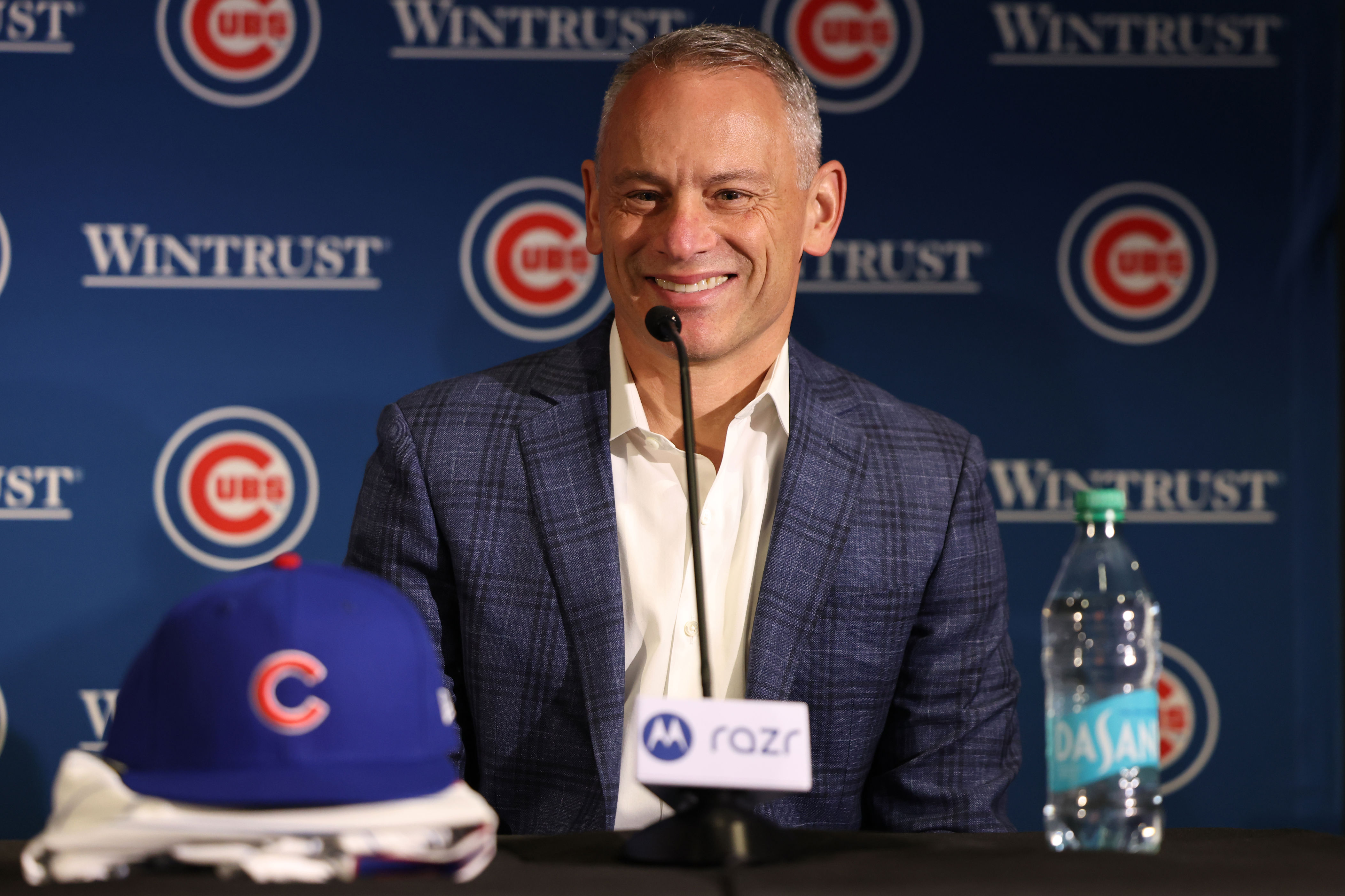 Jed Hoyer, Carter Hawkins and Craig Counsell kicked off day 2 of Cubs ...