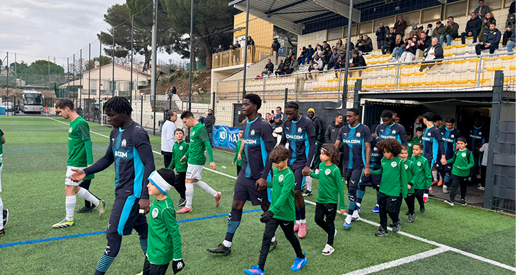 N3 (H) : l’OM s’impose au Cannet-Rocheville et grimpe provisoirement à ...