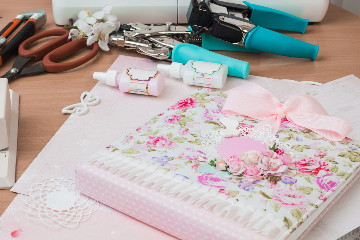 Woman DIYs the sweetest vintage-looking photo books