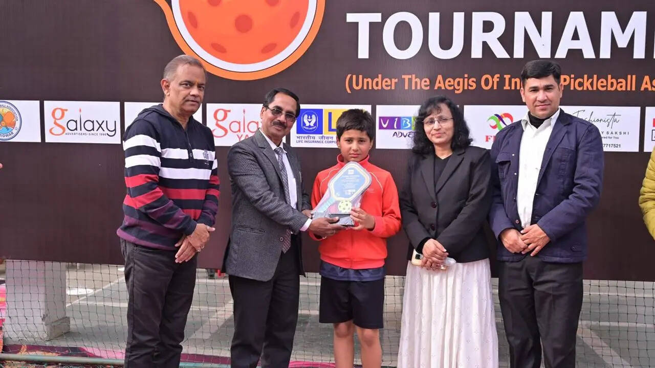 Maa Ganga pickleball tournament day 1 wrap: Under-14 title decided ...