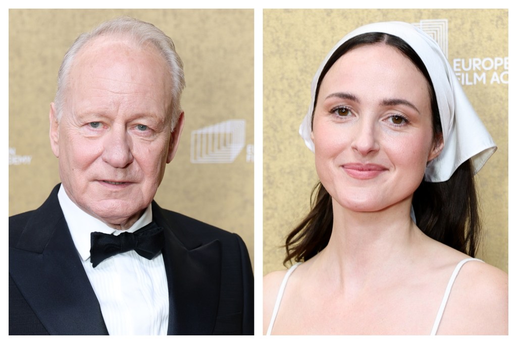Stellan Skarsgård & Renate Reinsve scoop best actor & actress for ...