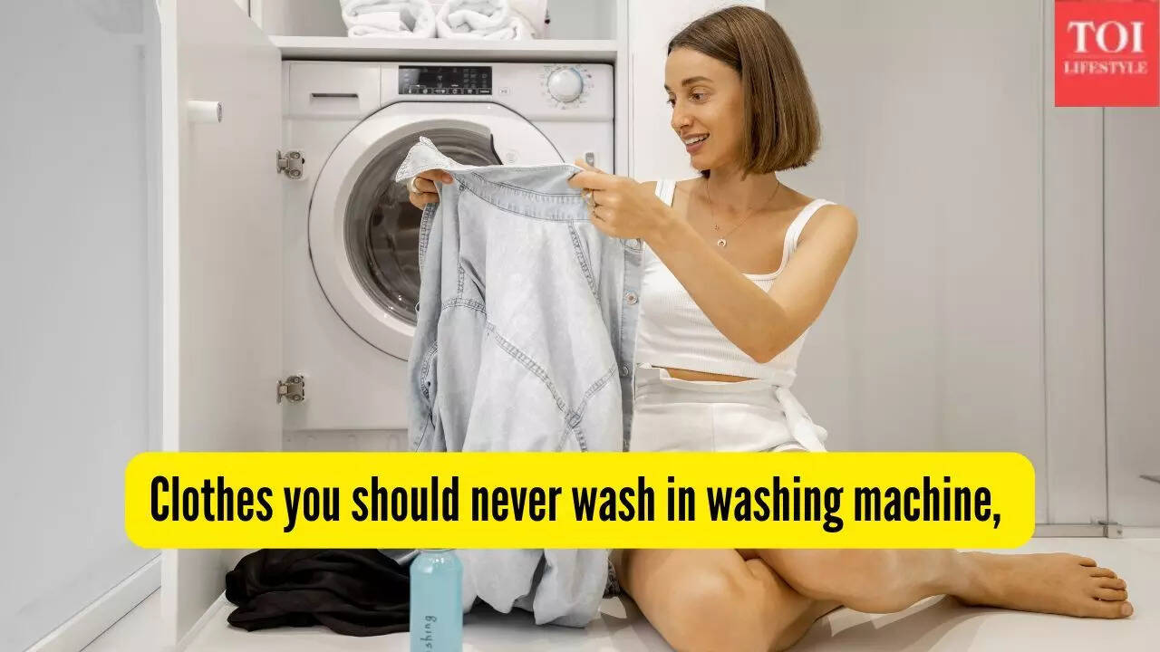 Clothes you should never wash in your washing machine, like ever!