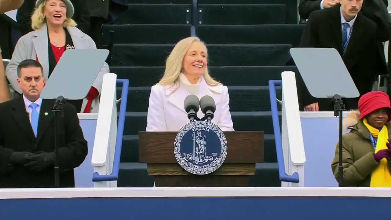 Watch Abigail Spanberger’s inaugural address as Virginia's 1st female ...