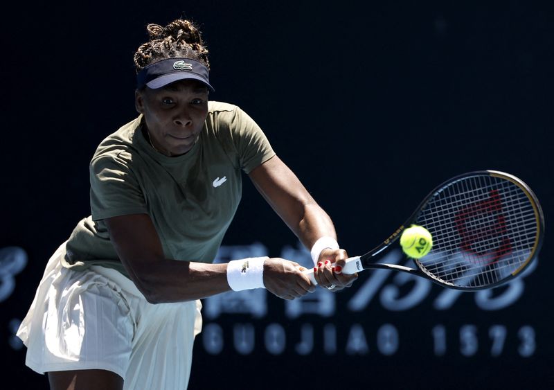 Venus Williams agradece su wildcard en el Abierto de Australia