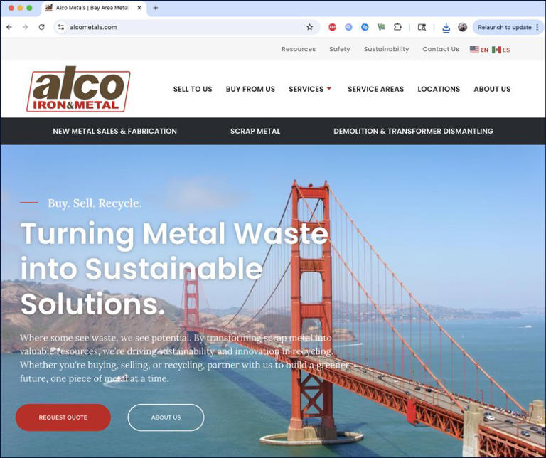 Baykeeper sues San Leandro scrap recycler over alleged San Francisco ...