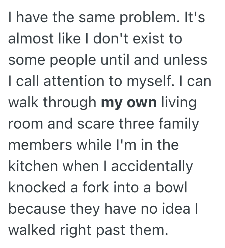 Light-footed man was told to be more quiet, so he stopped talking at ...