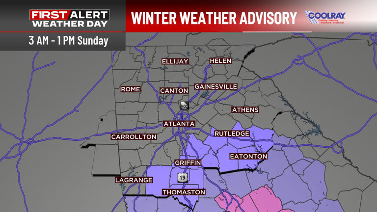 First Alert Weather: Sunday snow chances continue to diminish for metro ...