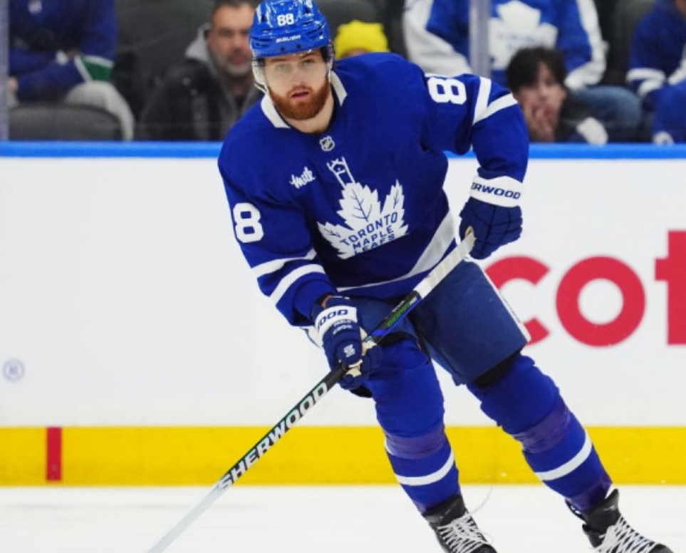 NHL injury updates: William Nylander questionable, Tom Wilson near ...