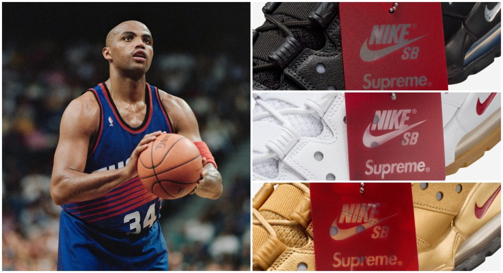 Charles Barkley's fan-favorite Nikes are getting a surprise Supreme ...