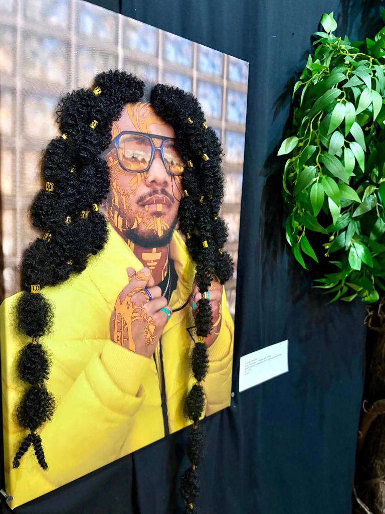 Oregon artist’s ‘Don’t Touch My Hair’ exhibition makes complying impossible