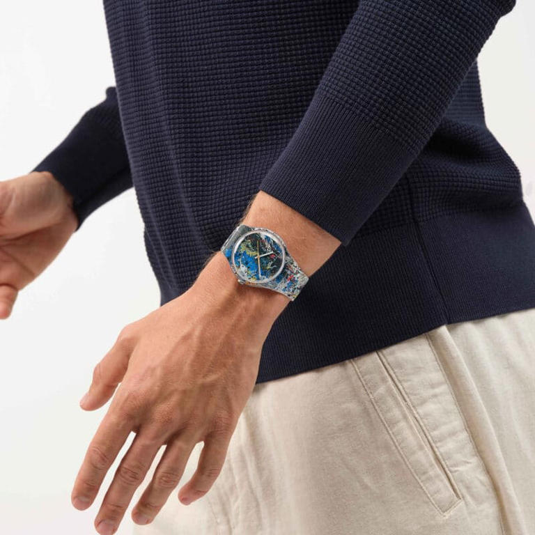 Swatch Pollock’s Alchemy : Une œuvre de 1947 s’invite dans l’horlogerie ...